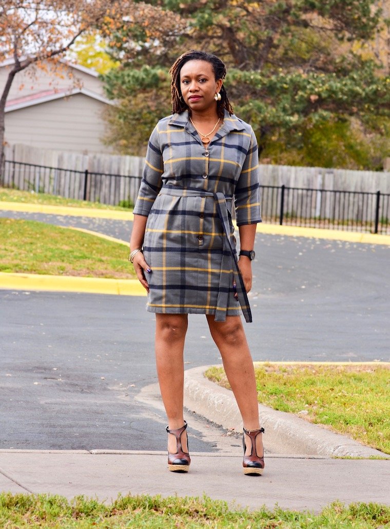 DIY Plaid Dress – S8221 - CocoZini